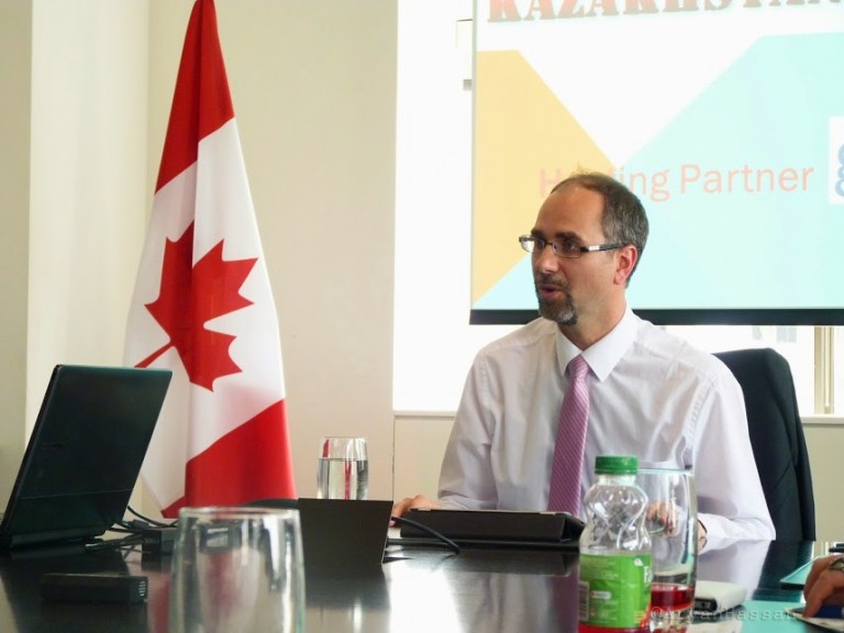 Canadian Ambassador in Astana Seeks to Broaden Bilateral Relationship