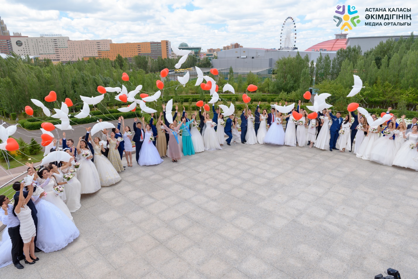 Thirty-eight couples marry on Astana Day - The Astana Times