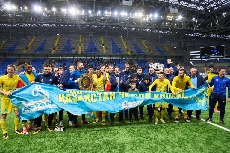 FC Astana wins fourth straight Kazakhstan Premier League title - The ...