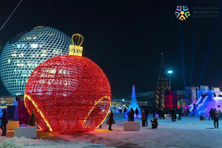 Three ice towns built in Astana for winter amusement - The Astana Times