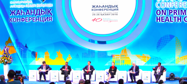 Astana hosts global conference on primary healthcare - The Astana Times