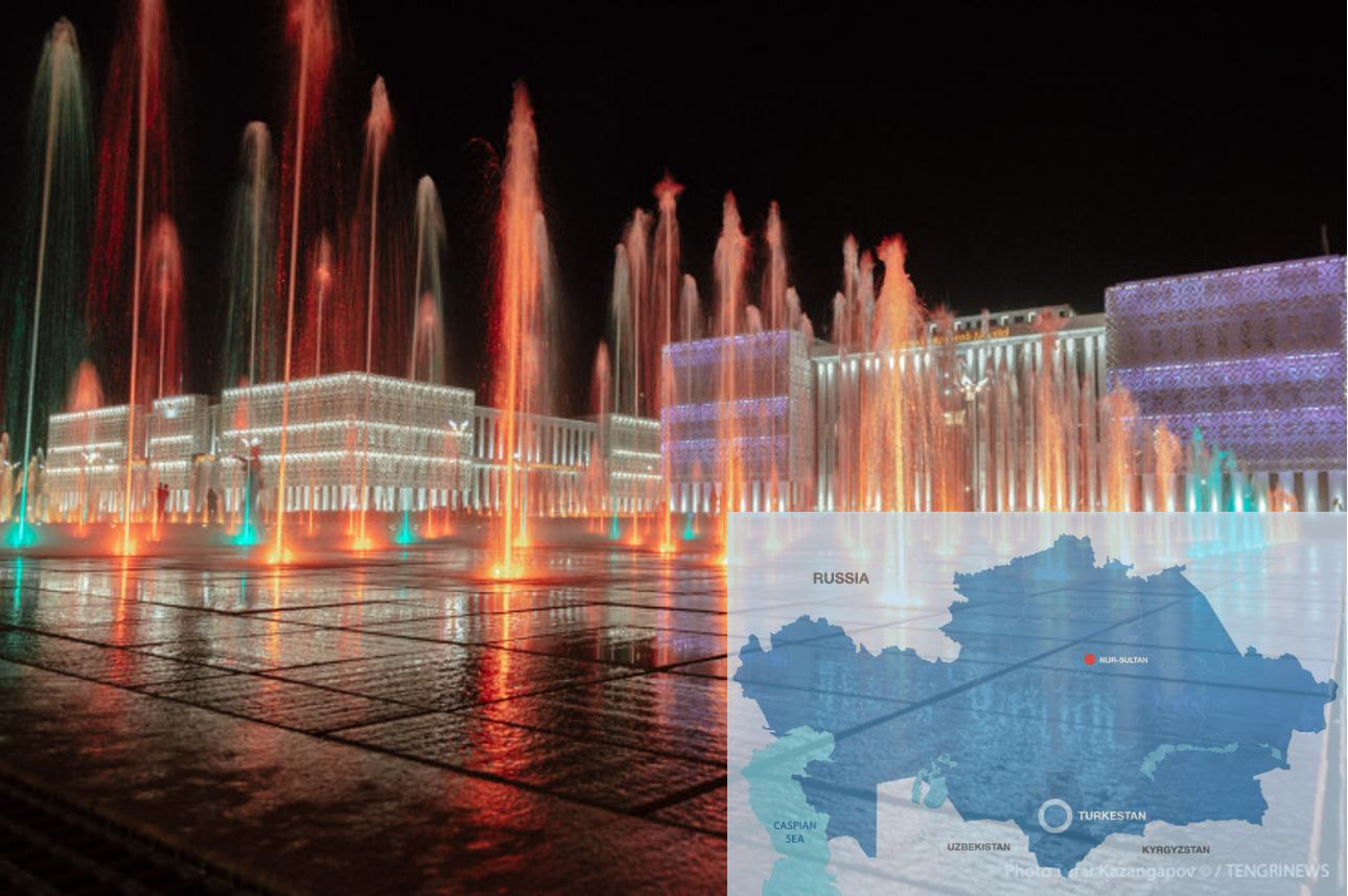 Large Scale Construction Ongoing in Turkestan, Kazakhstan Eager to ...