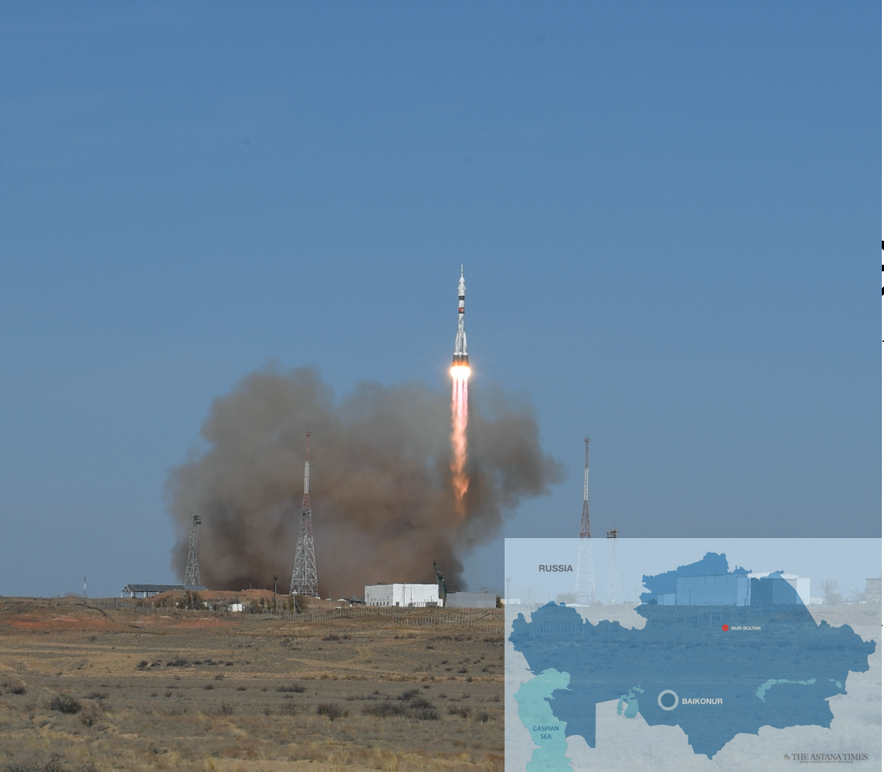 Soyuz MS-17 Launches Three Astronauts From Baikonur - The Astana Times