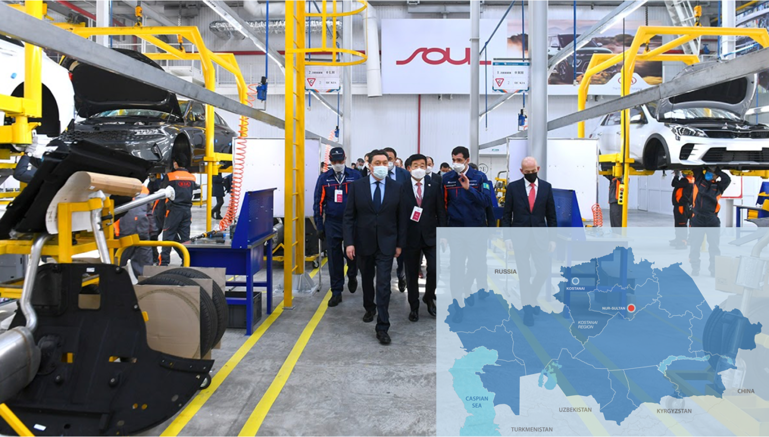 Kostanai Car Manufacturer Launches Production of KIA Car Models - The ...