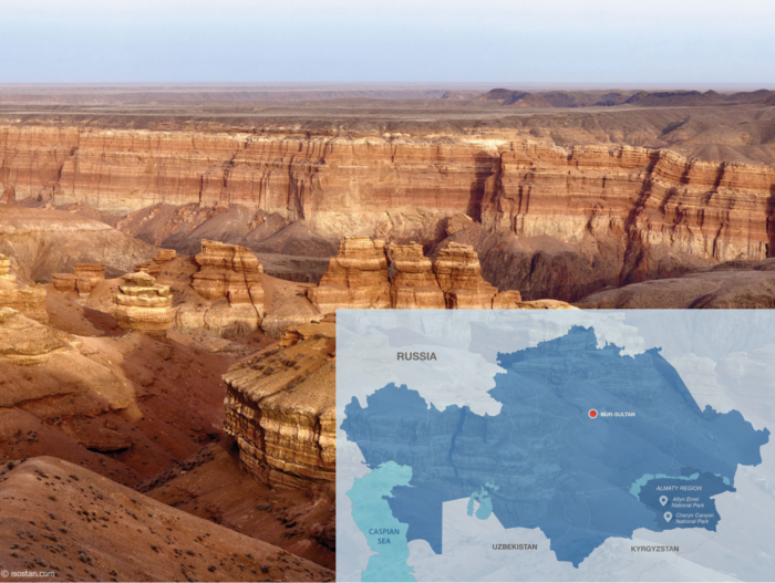 Altyn Emel and Charyn Canyon National Parks Will Emphasize National ...