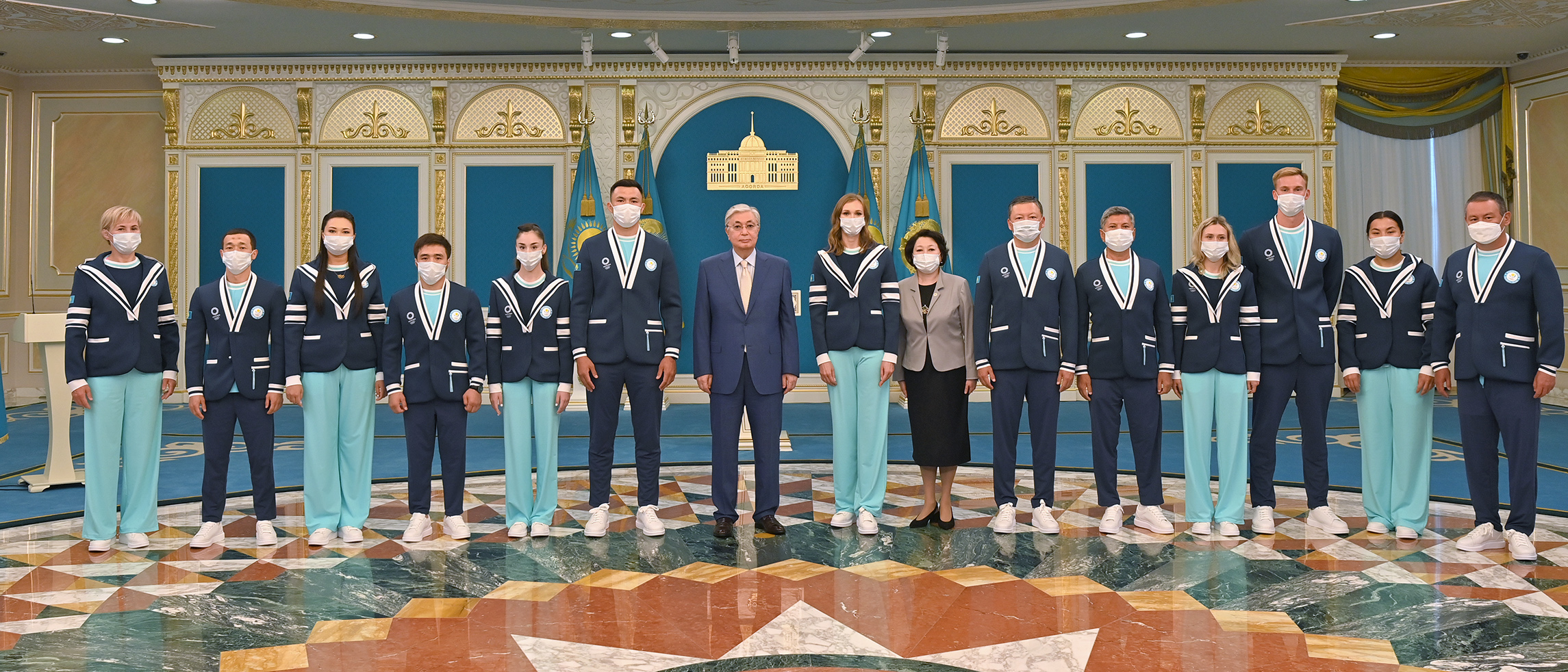 Kazakh President Meets with Members of National Olympic Team - The ...