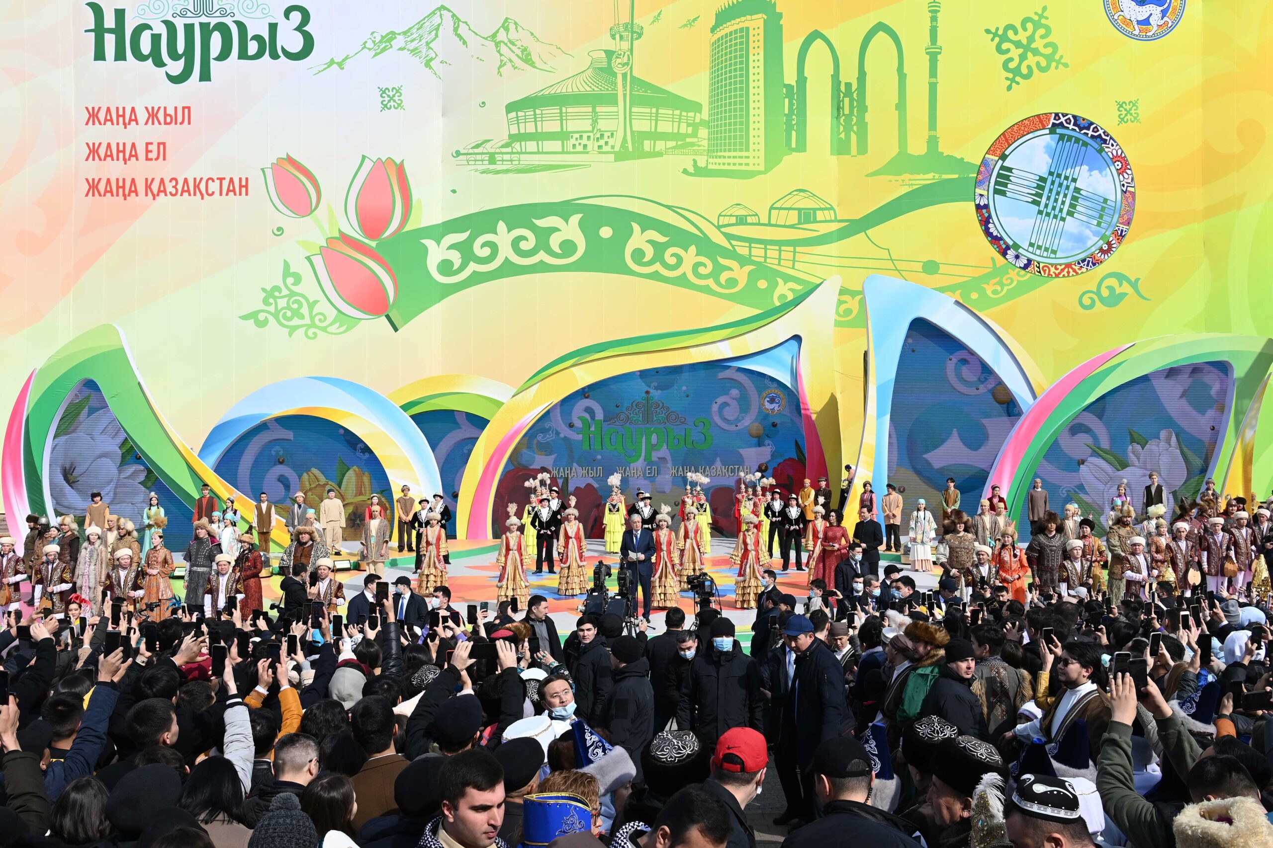 President Tokayev Congratulates People on Nauryz During His Visit to ...