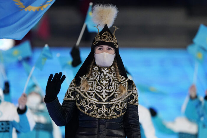 Kazakh Olympic Flagbearer Costumes Enter Olympic Museum’s Culture and ...