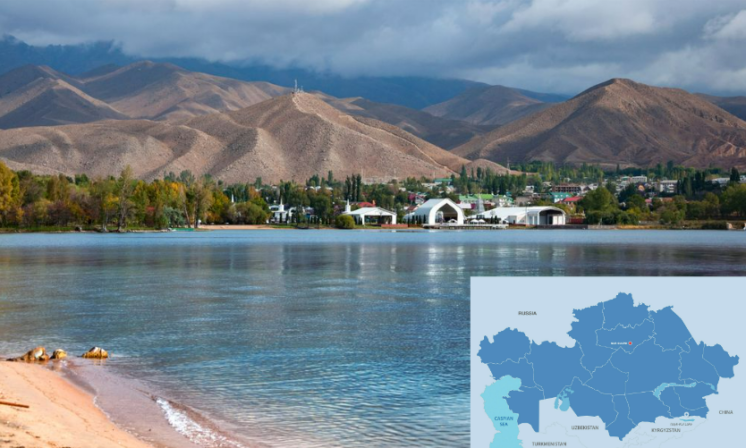 Cosmonaut Shares Video of Stunning Issyk-Kul Lake Shot From Space ...