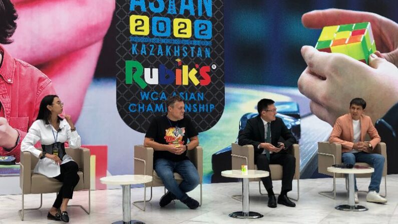 Kazakh Speedcubing Prodigy Releases Book About Endless Possibilities of ...