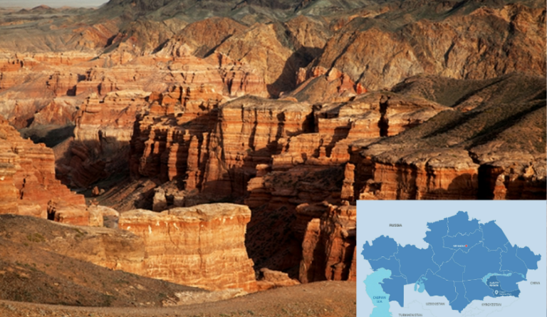Kazakhstan’s Charyn Canyon Becomes New Tourist Hotspot Following ...