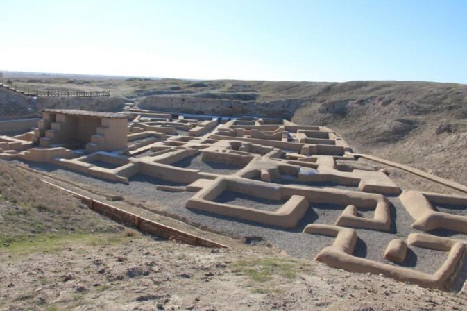 The Great Silk Road Outpost and Ancient Settlement of Otyrar Partially ...