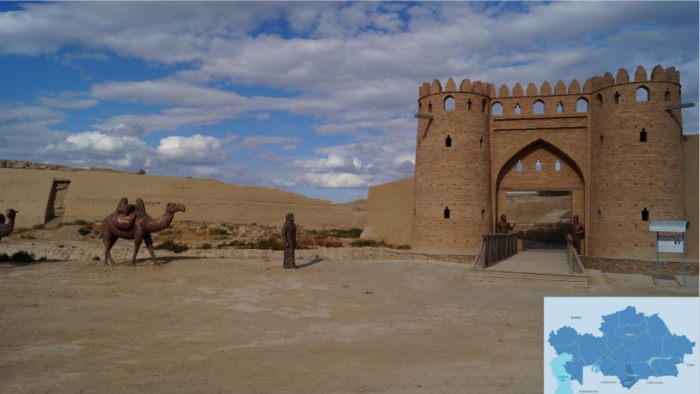 The Great Silk Road Outpost and Ancient Settlement of Otyrar Partially Restored, Ready to ...