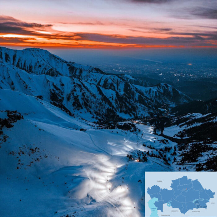 Shymbulak Mountain Resort Enters Guinness Book of Records as World’s Highest Night Skiing Slope ...