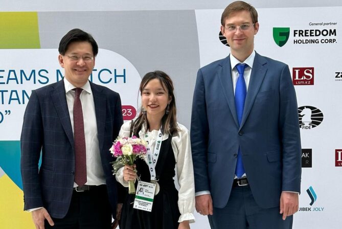 Kazakh Chess Players Lose to Team World at FIDE Women’s Chess Match ...