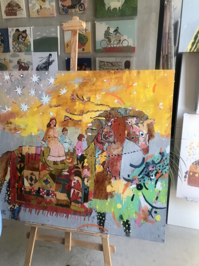 Kazakh Artist Sees Her Mission in Making Art Accessible to All - The ...