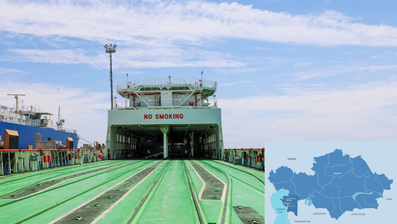 German President Visits Port Kuryk, Assesses TITR Logistics Projects ...