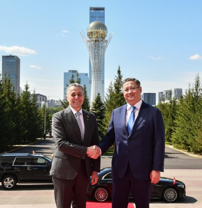 Kazakhstan, Switzerland Review Bilateral Partnership - The Astana Times