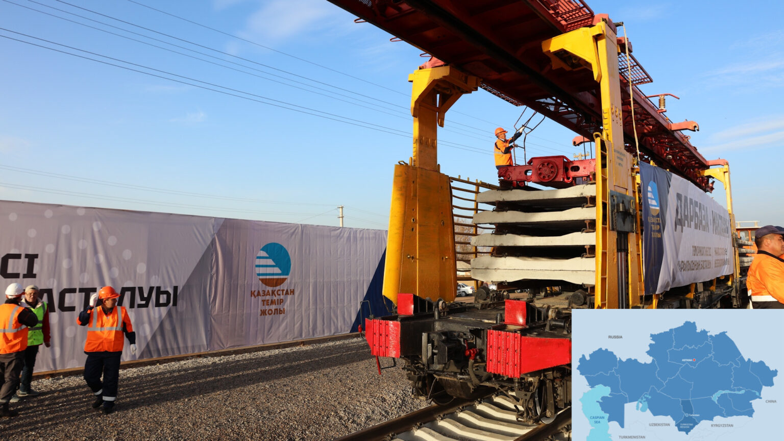 Kazakhstan Commences Construction of New Railway to Boost Connectivity ...