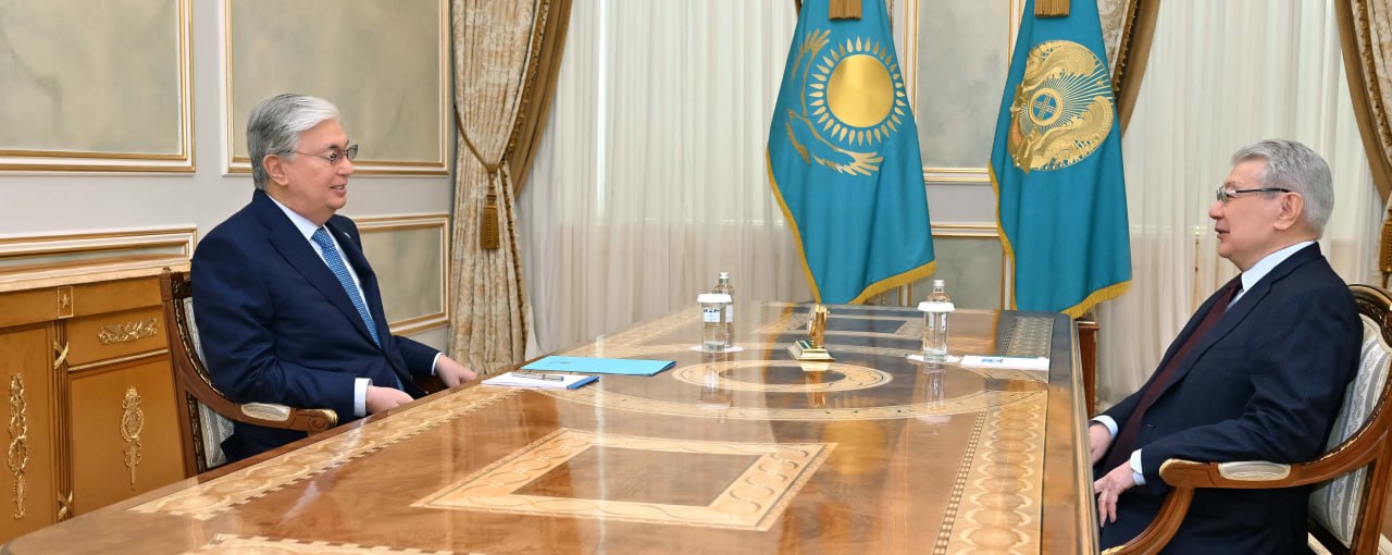 President Tokayev Meets Kazakh Statesman Ikram Adyrbekov - The Astana Times