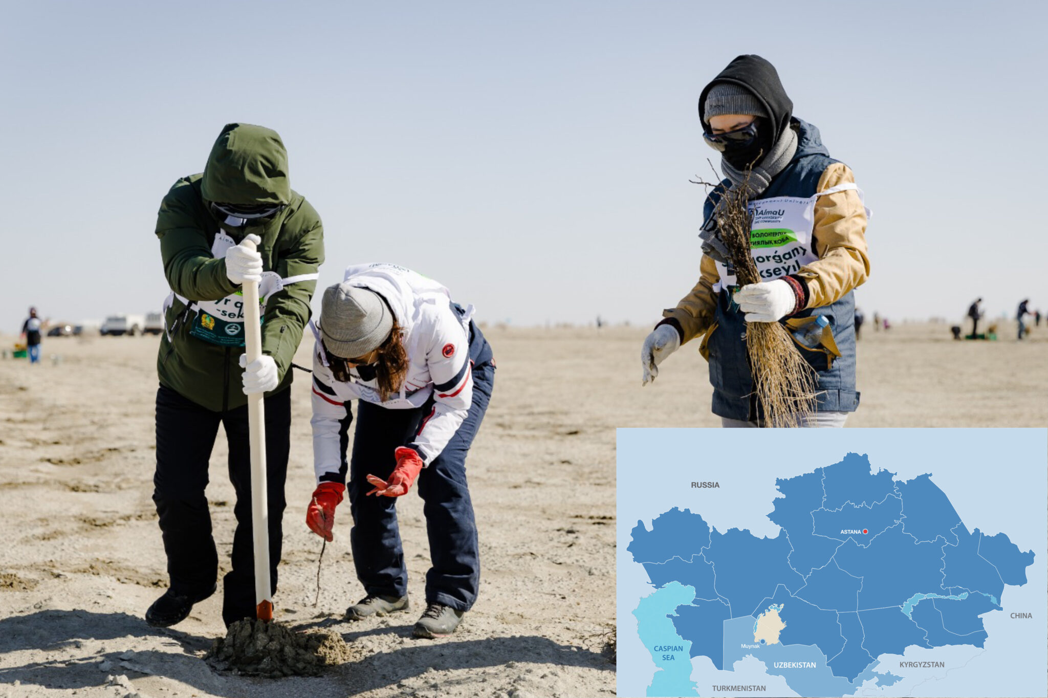 Eco-Volunteer Project Contributes to Aral Sea Restoration - The Astana ...