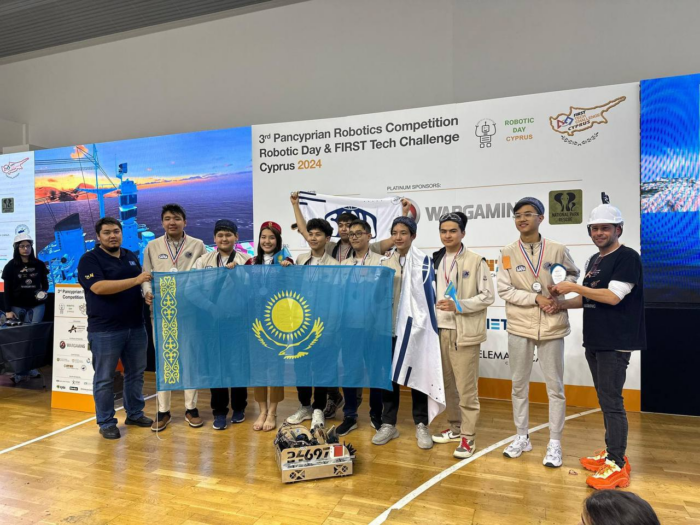 Kazakh Students Win Cyprus Robotics Championship - The Astana Times