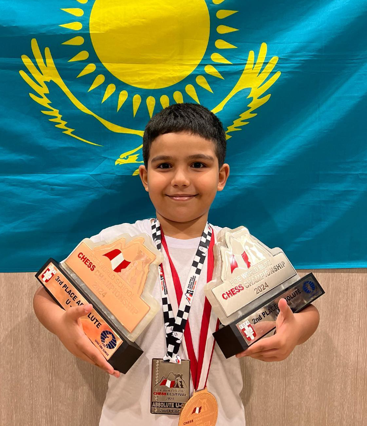 Eight-Year-Old Kazakh Chess Prodigy Aims for International Success ...