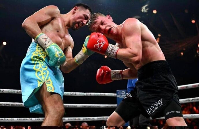 Kazakhstan’s Janibek Alimkhanuly Retains IBF and WBO Titles - The ...