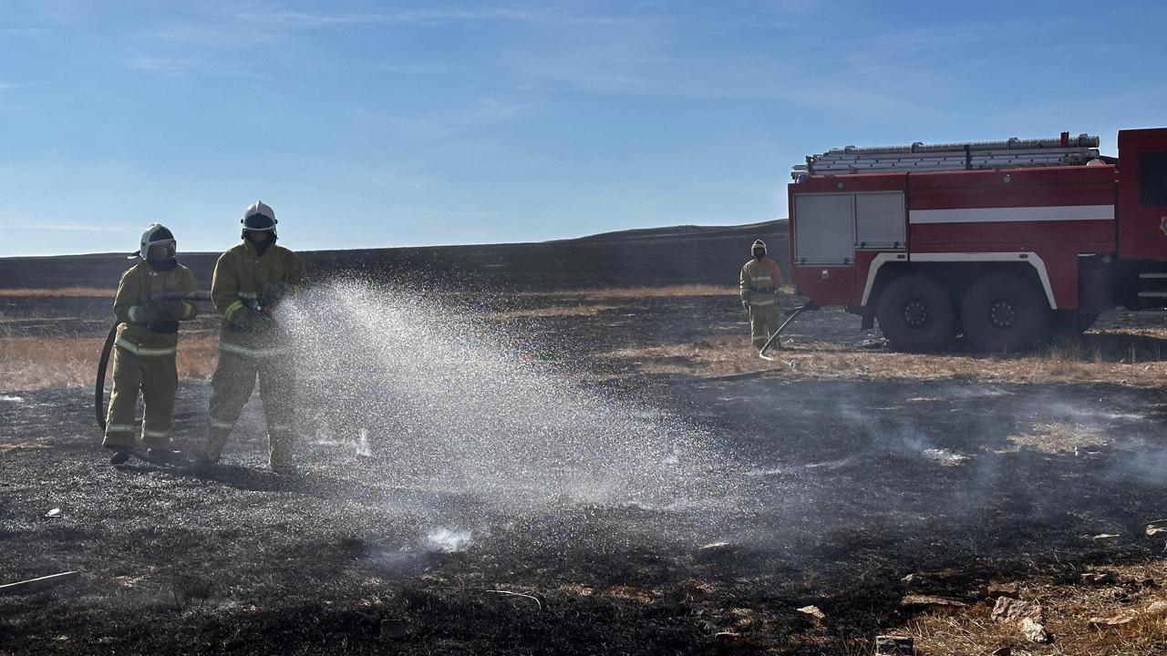 Steppe Fires Contained in Pavlodar, Karagandy Regions - The Astana Times