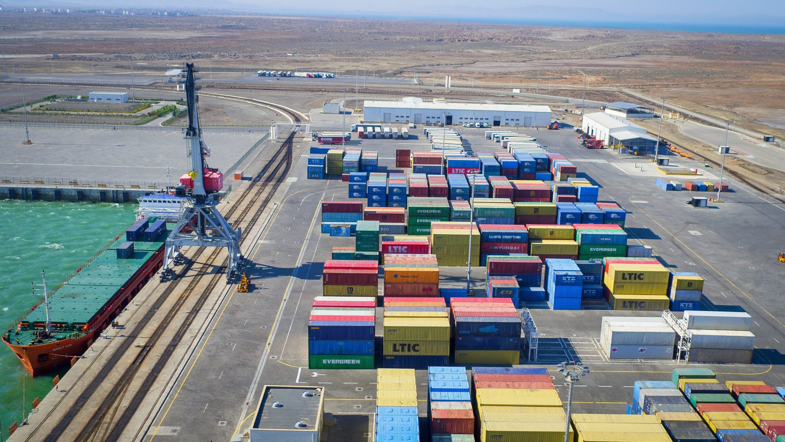 Kazakhstan, Azerbaijan, China to Establish Intermodal Cargo Terminal in ...
