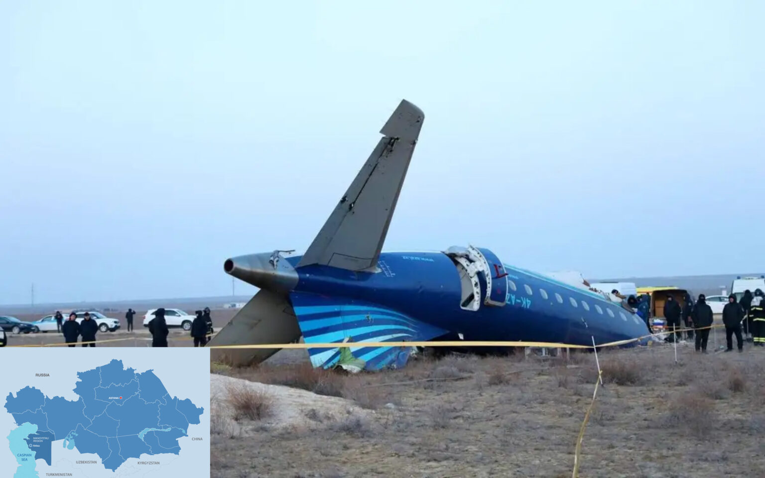 Preliminary Findings on AZAL Plane Crash Near Aktau to be Announced ...
