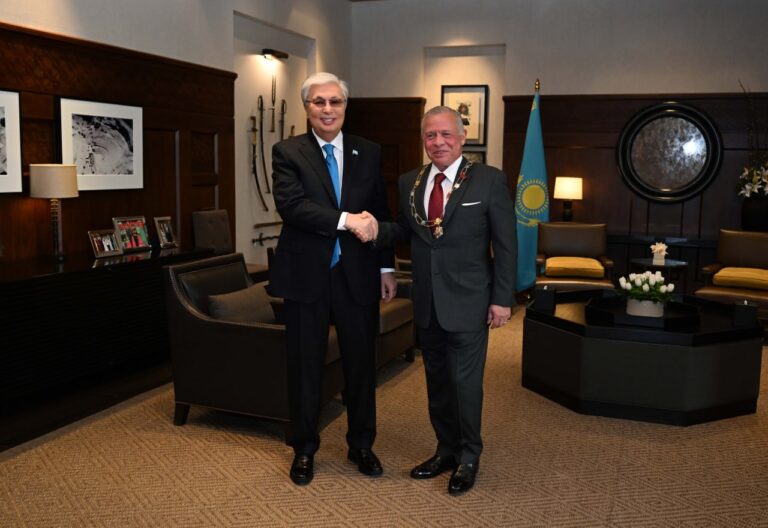 Kazakhstan, Jordan Joint Statement: Boosting Trade, Energy, Culture ...