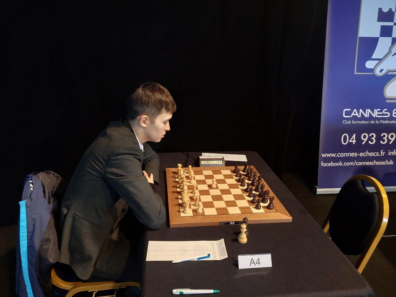 Kazakh GM Kazybek Nogerbek Secures Third Place at Cannes Tournament ...
