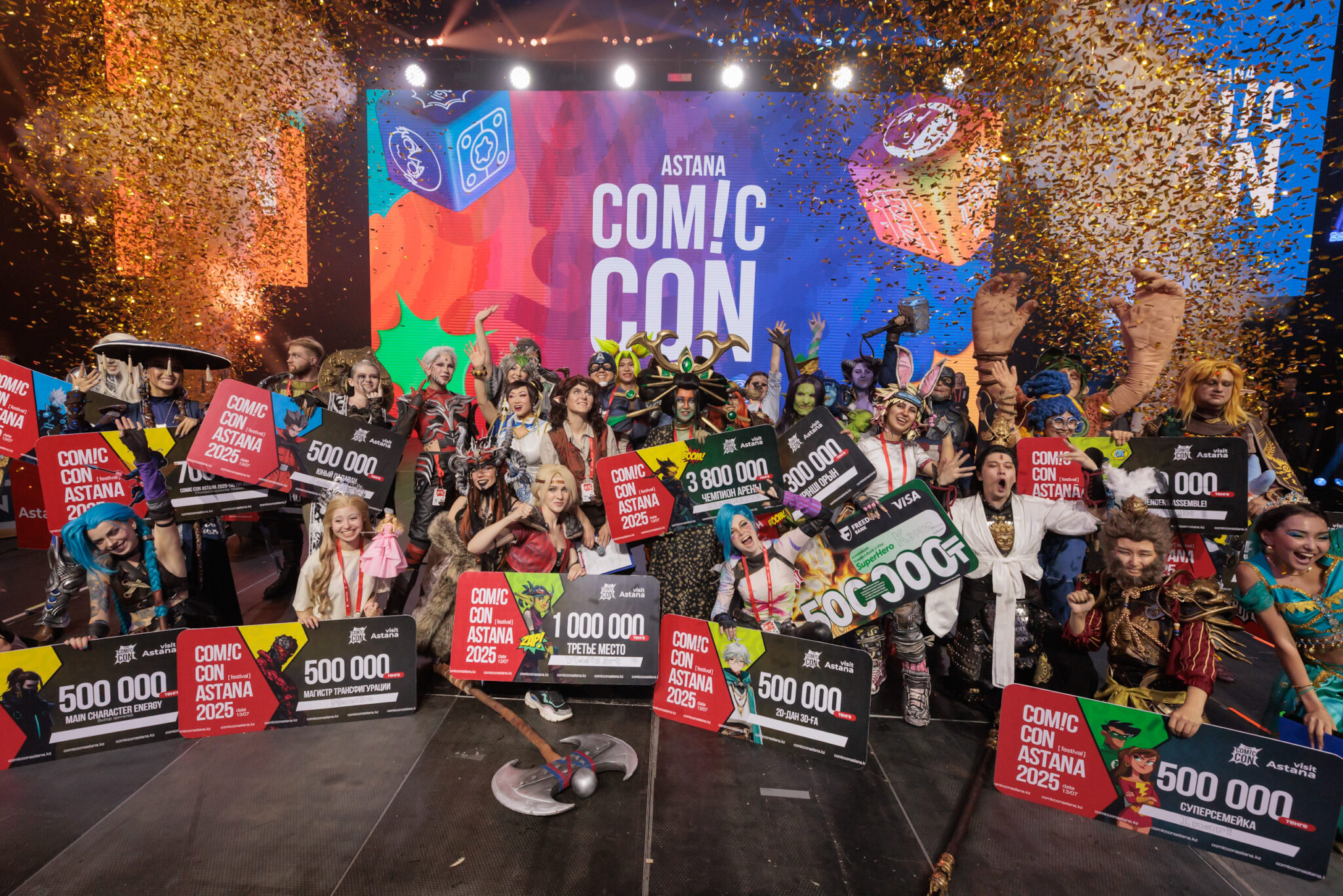 Comic Con Astana Crowns Cosplay Champion from Kazakhstan - The Astana Times