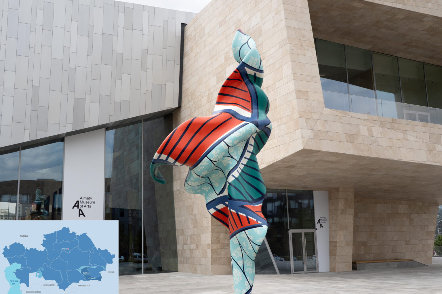 Yinka Shonibare’s Wind Sculpture Installed at Almaty Museum of Arts ...