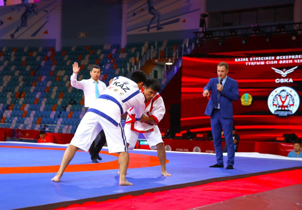 Astana Hosts First World Qazaq Kuresi Championship for Military ...