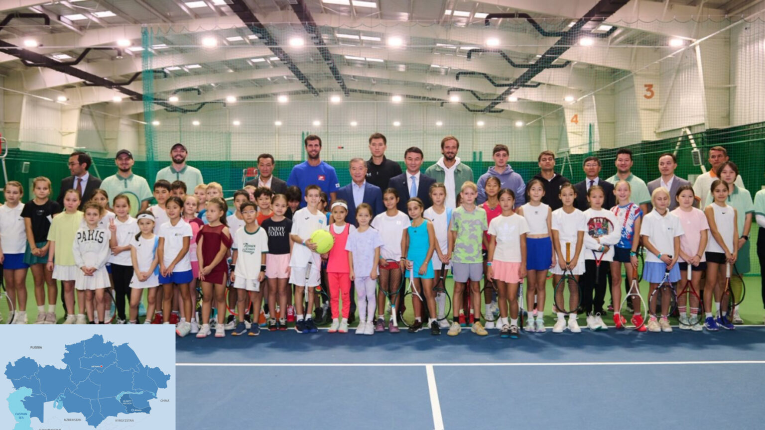 Modern Alatau Tennis Center Opens in Almaty - The Astana Times