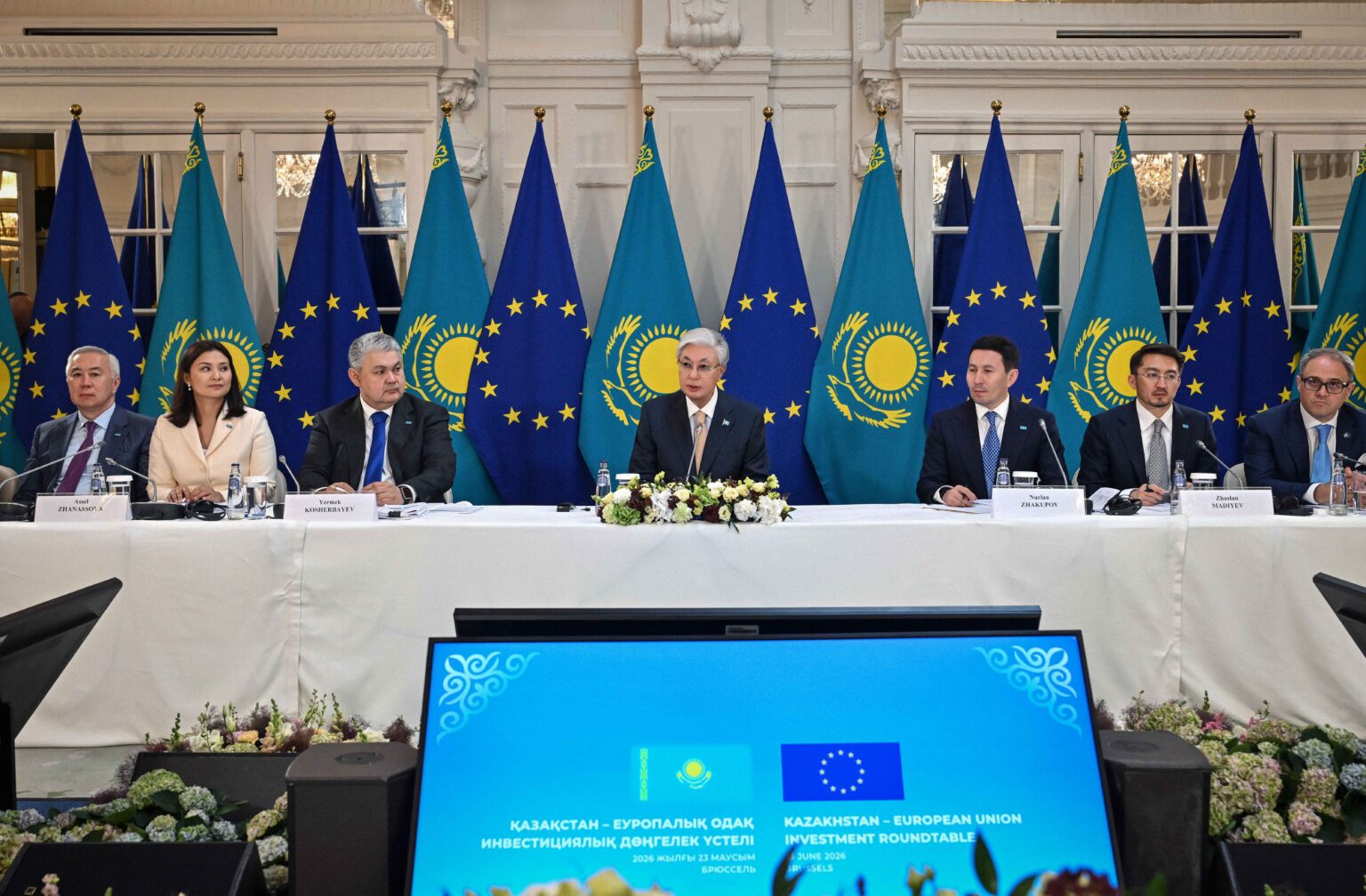 Tokayev’s Brussels Visit Yields $12 Billion in EU Deals - The Astana Times